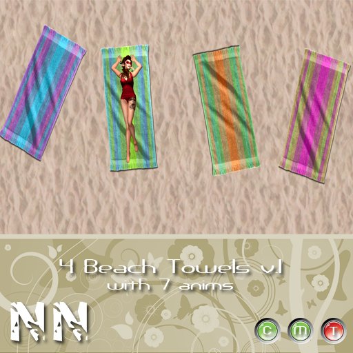 Second Life Marketplace - NN Beach Towels v.1